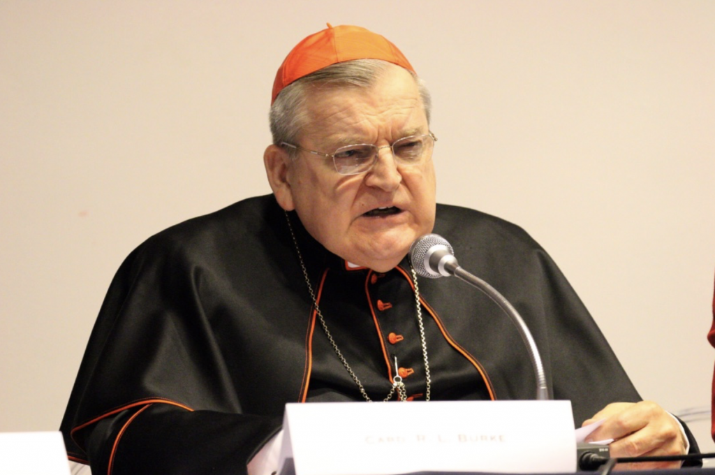 Statement From Cardinal Raymond Burke on Pope Francis’ Civil Unions ...
